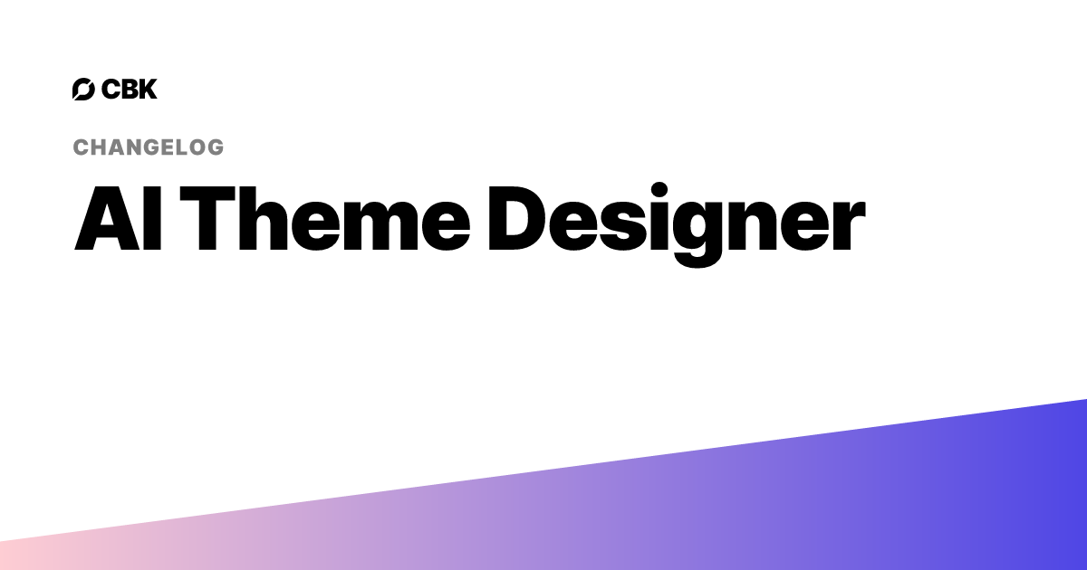 AI Theme Designer