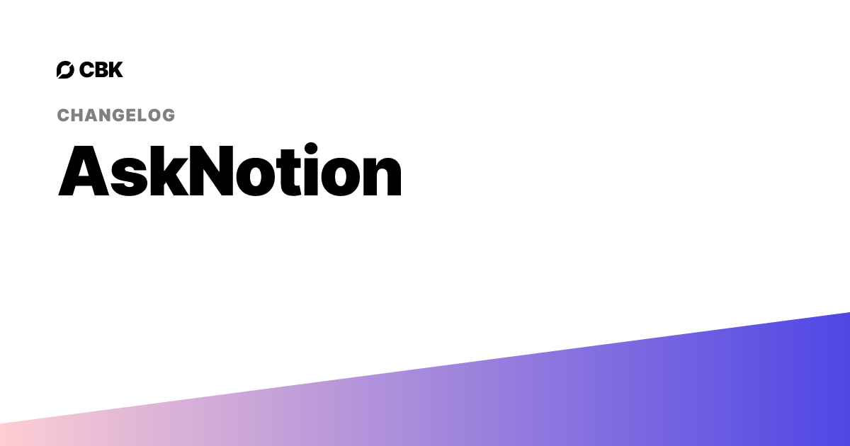 AskNotion