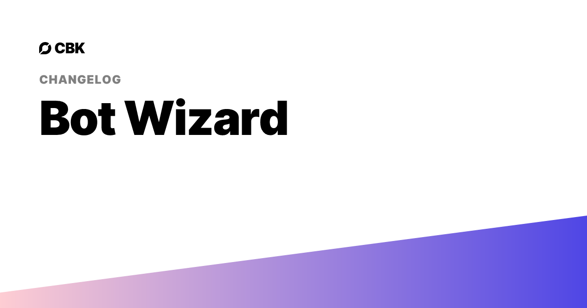 Bot Wizard
