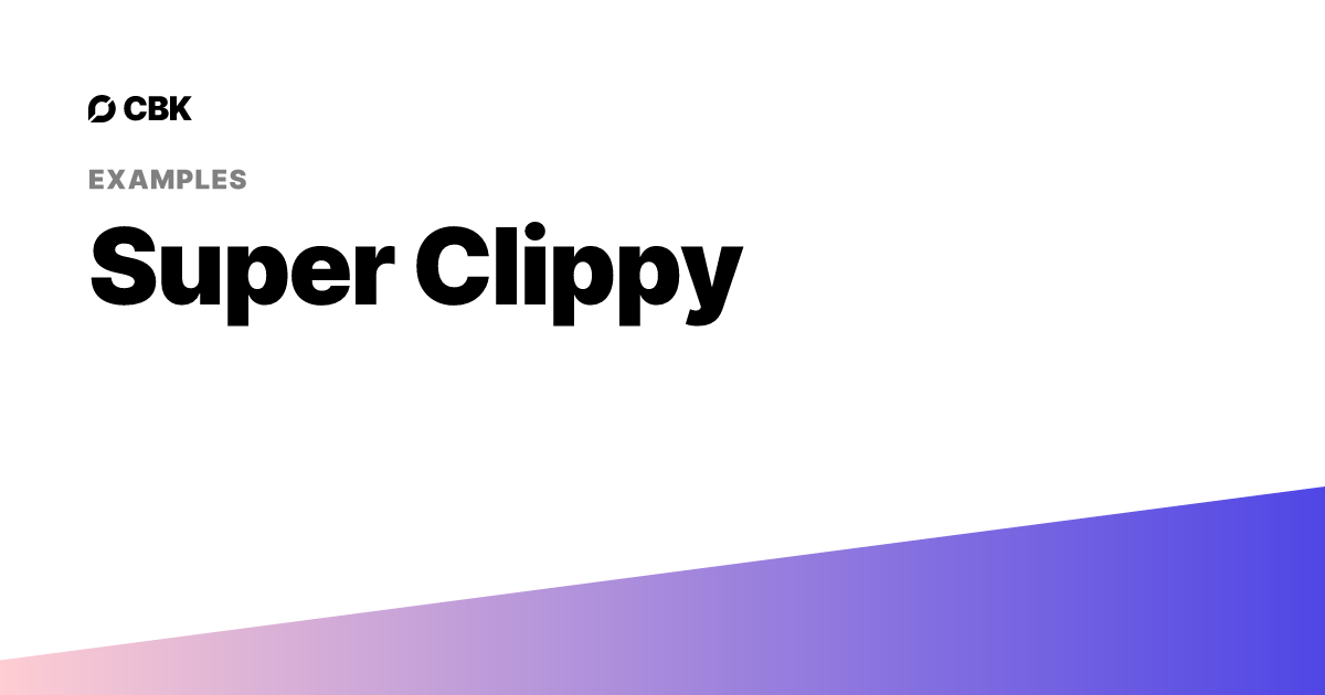 Super Clippy | AI ChatBot