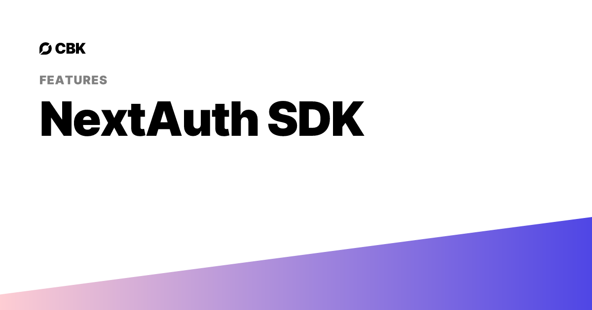 NextAuth SDK