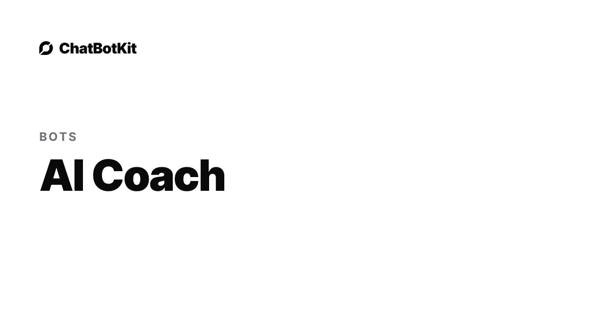 AI Coach