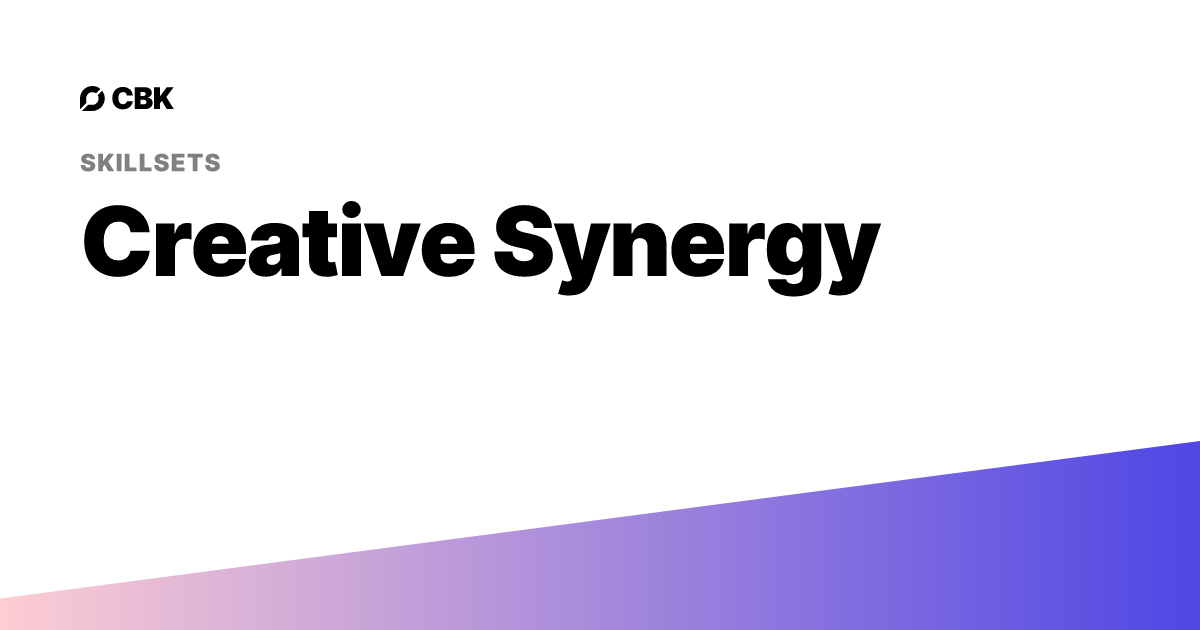 Creative Synergy