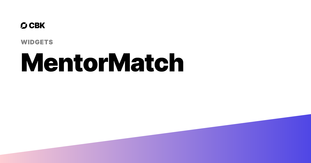 MentorMatch